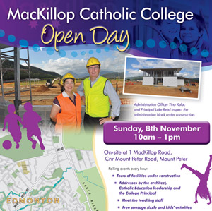 MacKillop Catholic College Open Day | MacKillop Catholic College